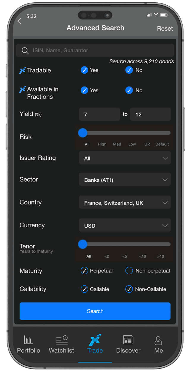 BondbloX | Explore the App's Features to Track Bonds